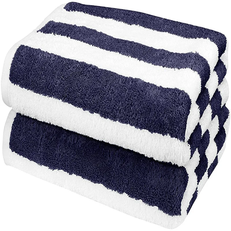 Navy Beach Towels - Quick-Dry, Eco-Friendly & Comfortable