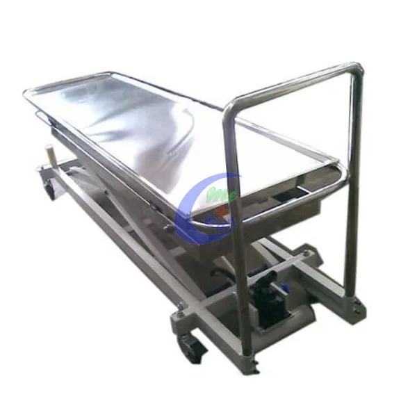 Funeral Equipment Body Morgue Funeral Trolley - Buy Stainless Steel ...