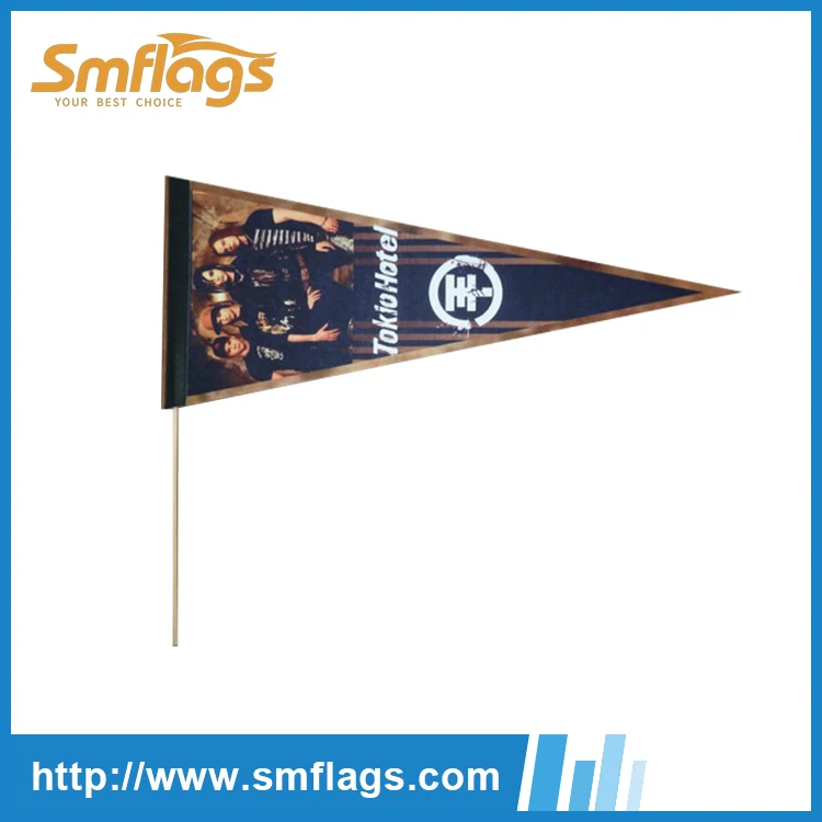 Custom Felt Triangle Pennant Flags,Baseball Triangle Pennant Flags ...