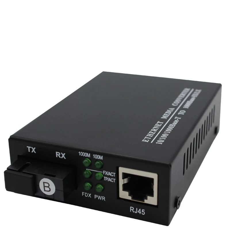 Gigabit 1000mbps CCTV Gpon Fiber Optic Media Converter