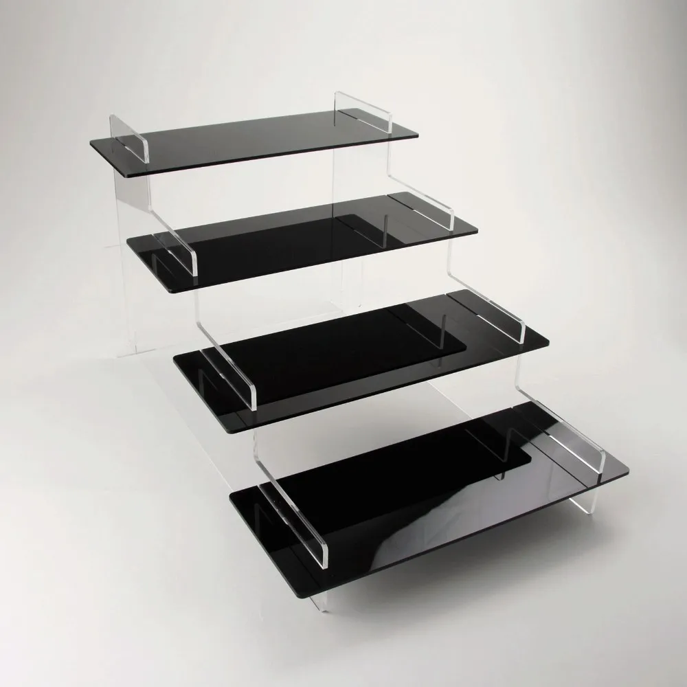 4 Tier Acrylic Display Stand/acrylic Display Rack - Buy Acrylic Display ...
