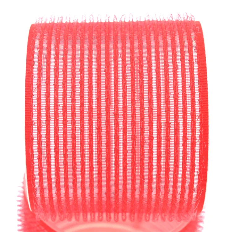Red Jumbo Hot Rollers Plastic Self-grip Hair Rollers - Buy Plastic Self ...
