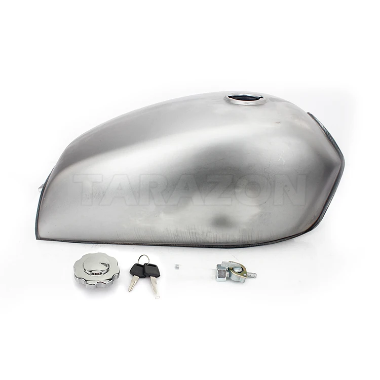 9l Motorcycle Fuel Gas Tank Retro Tanks For Cafe Racer - Buy Motorcycle ...