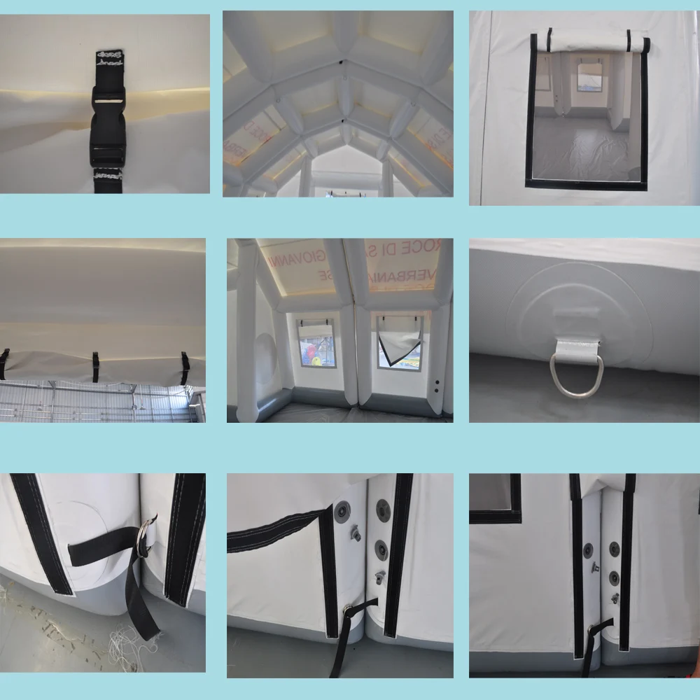 Movable Emergency Red Cross Inflatable Medical Tent For Sale - Buy ...