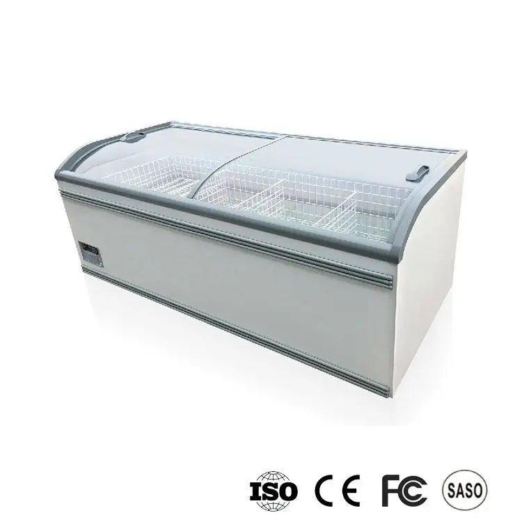 Aht Type Commercial Chest Freezer Refrigerator For Supermarket ...