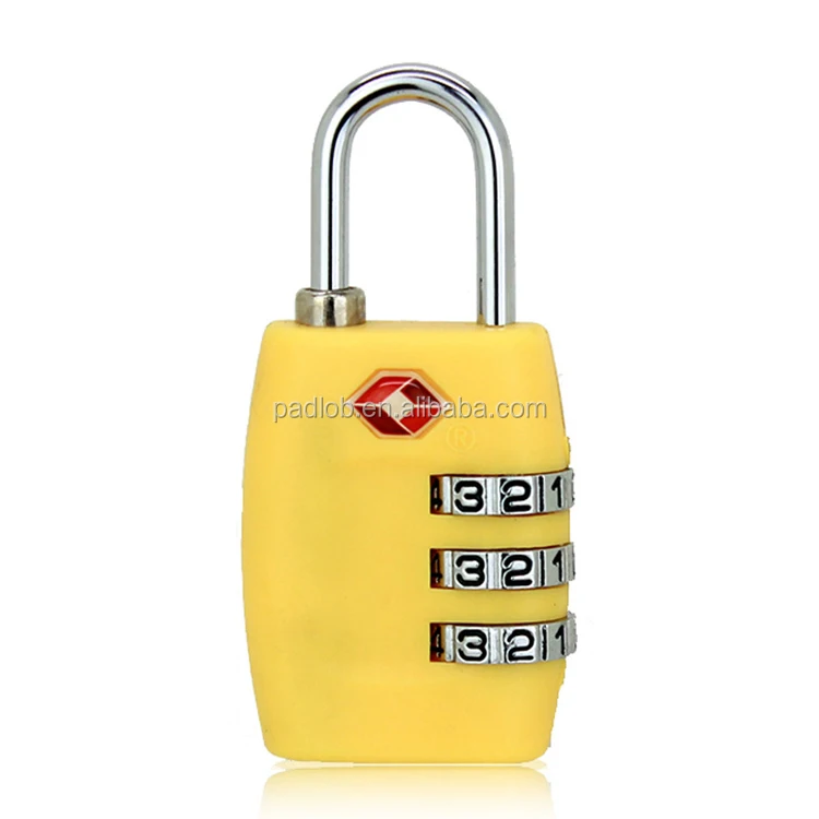 TSA335 3 Digital Combination TSA Approved Travel Padlock
