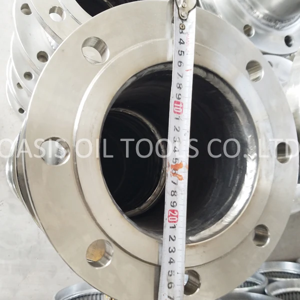 Stainless Steel 304 Double Flange Short Pipe Fittings - Buy Flange Pipe ...