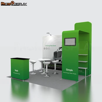 Portable Trade Show 3x3 Size Exhibition Modular Booth - Buy Portable ...
