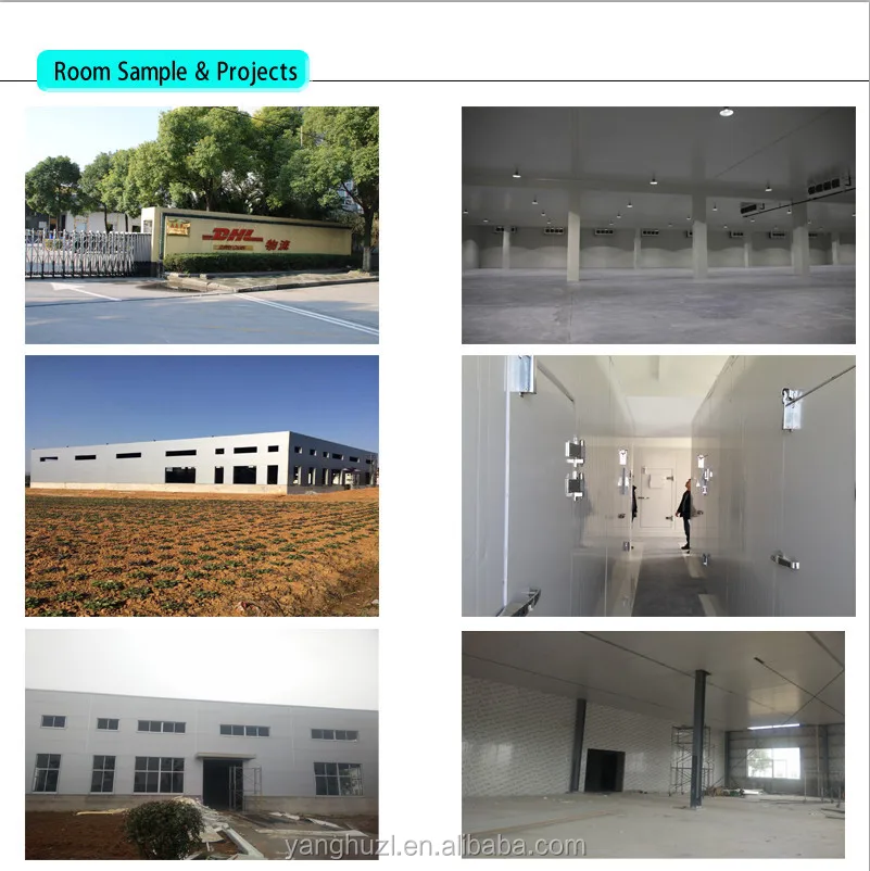 Cold Storage Outdoor Wall and Roof Polyurethane Panels