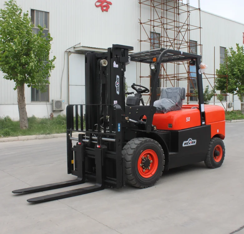 5 Ton Diesel Forklift - Max Lifting Height 3M Mast