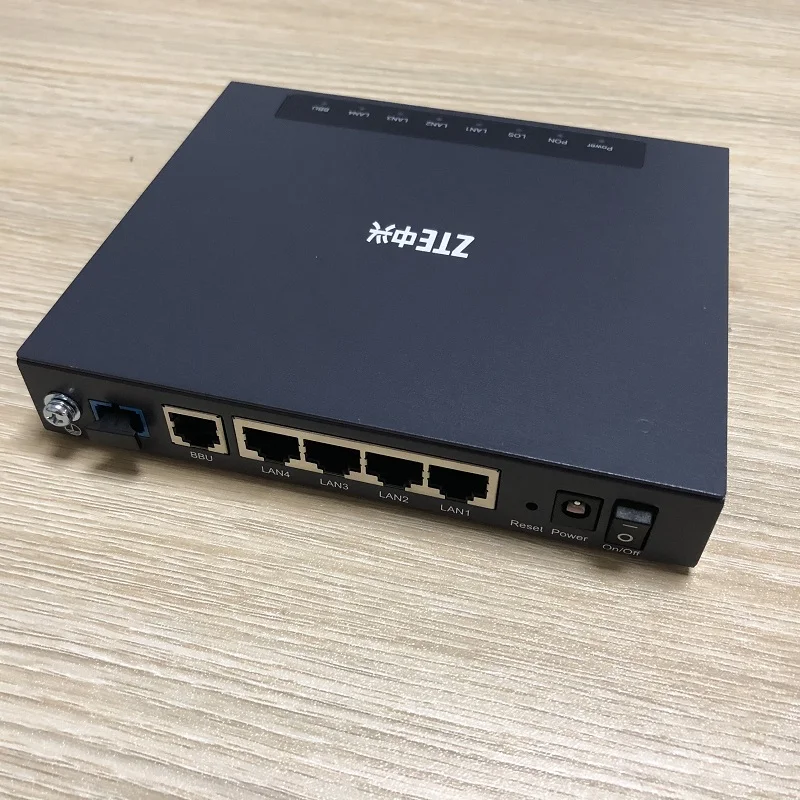 Brand New Black Metal Case Optical Network Terminal Zte F600g Gpon Onu ...