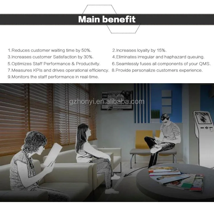 Automatic Bank Wireless Mini Ticket Vending Machine Queue Manage System ...