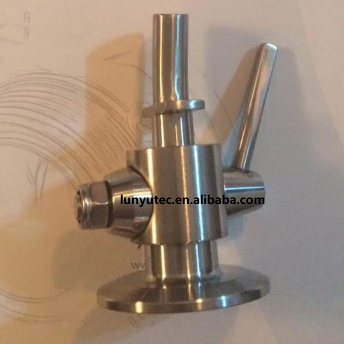 Sanitary Stainless Steel Sample Valve For Beer Brewery Fermentation ...