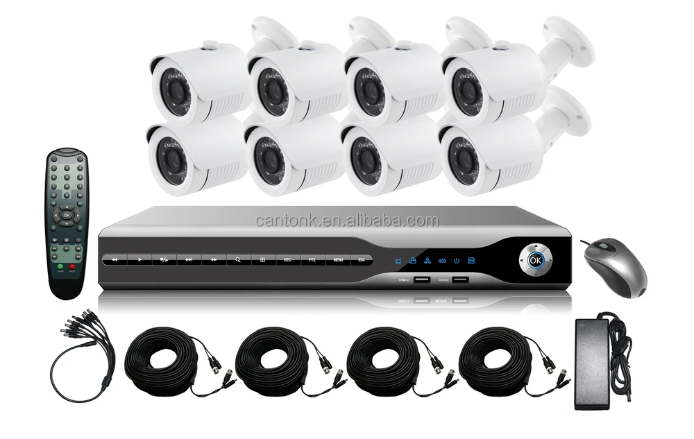 2015 China Manufacturer Ahd Camera System 8ch 720p Ahd Dvr Ir Bullet ...