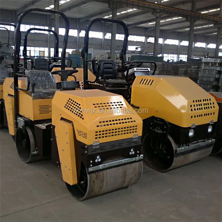 1 Ton Compactor Vibratory Roller Double Drum Soil Compactor Vibratory ...