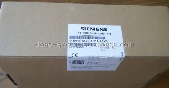 Siemens Simatic Hmi Ktp1000 Basic Color Dp Basic Panel Key And Touch ...