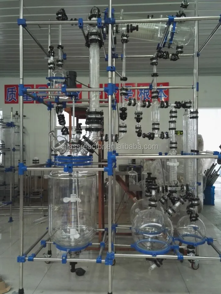 Ce Confirmed 100l 200l Chemical Pilot Plant Distillation Column ...