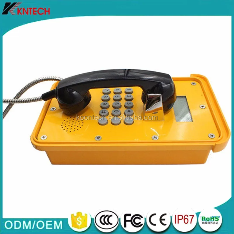 Industrial Emergency Waterproof Telephone Outdoor IP Phone KNSP-16
