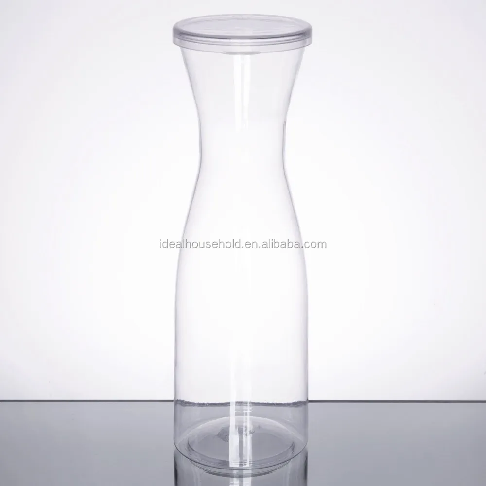 Eamasy Party 35 Oz. Clear Plastic Carafe With Lid - Buy Plastic Carafe ...