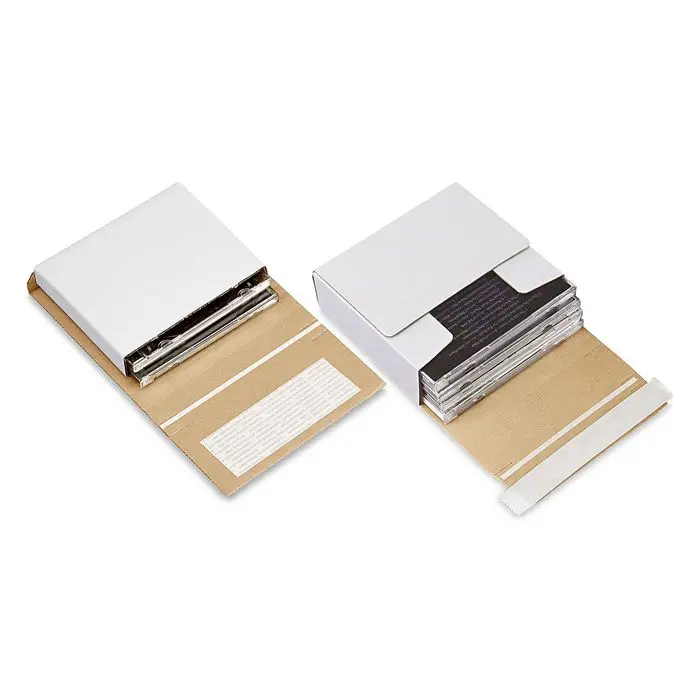 Deluxe Kraft Easy Fold Corrugated Mailer Box Book Catalog Photo ...