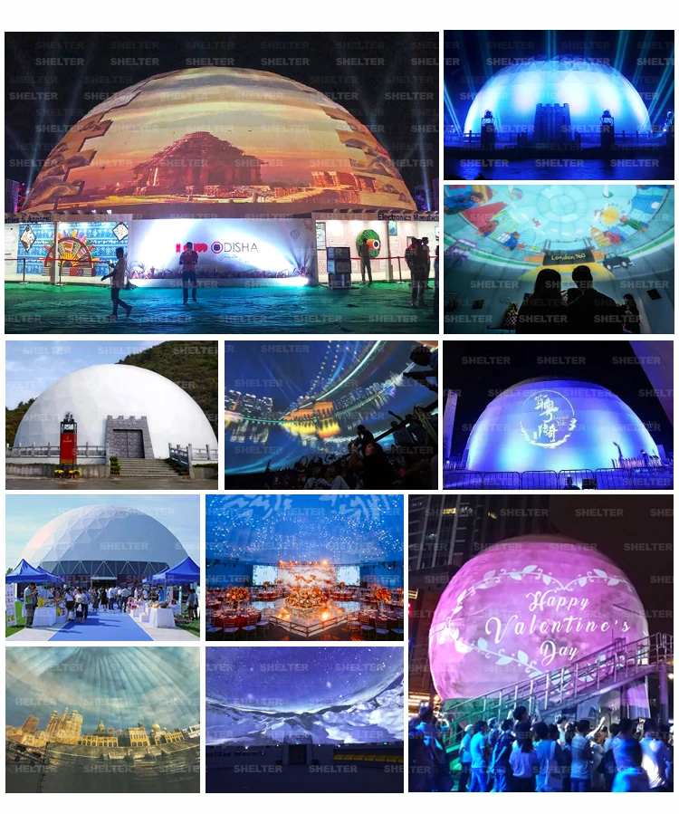 Best Price Geodesic Dome Projection - Dome Projection System Services