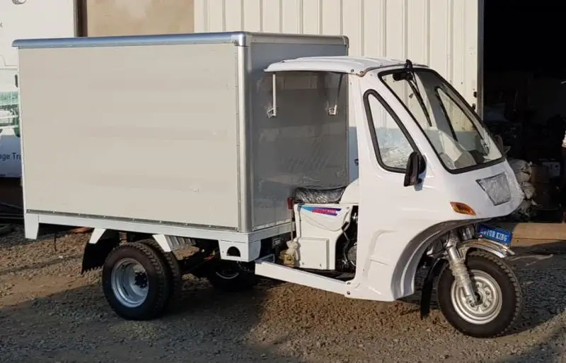 Motorized Tricycle Cargo Box - Efficient Transport Solutions