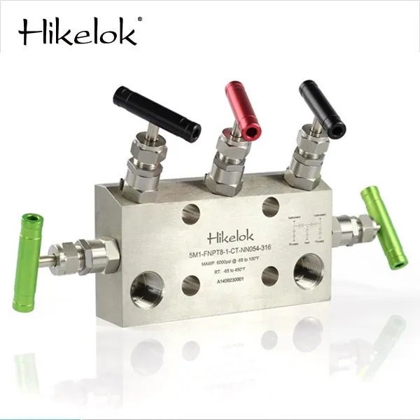 Swagelok Type 5-way Manifolds Valves Up To 413 Bar Pressure Alloy ...