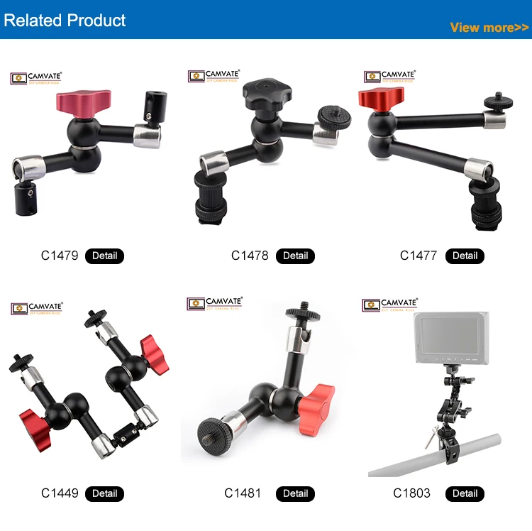 CAMVATE Magic Arm - Versatile DIY Articulating Arm for DSLR