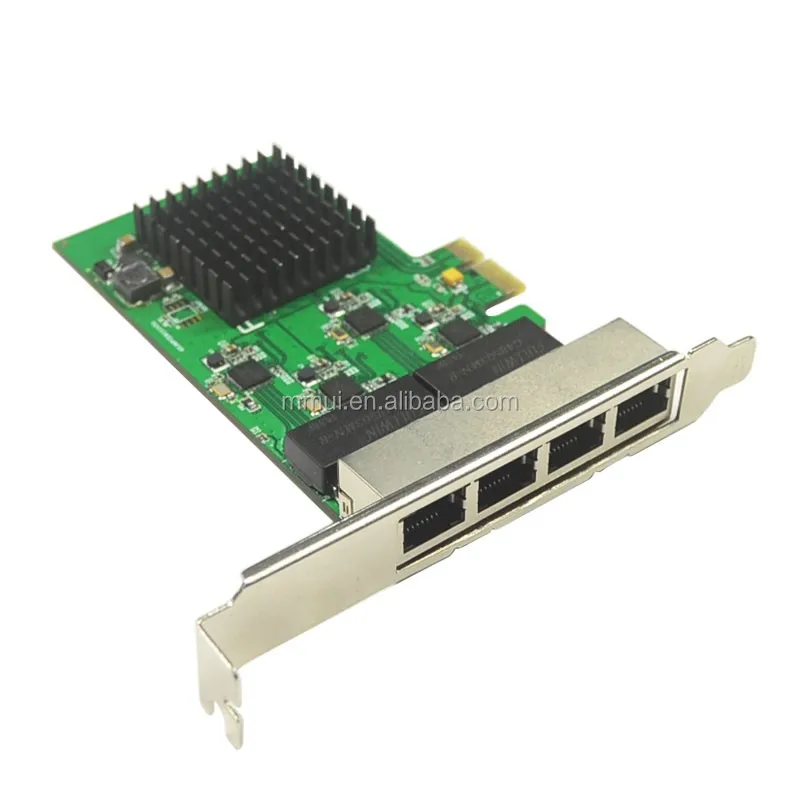 핫 판매자 Lan 카드 리얼텍 Pci 익스프레스 X4 기가비트 이더넷 4 포트 네트워크 카드 Buy 4 포트 네트워크 카드