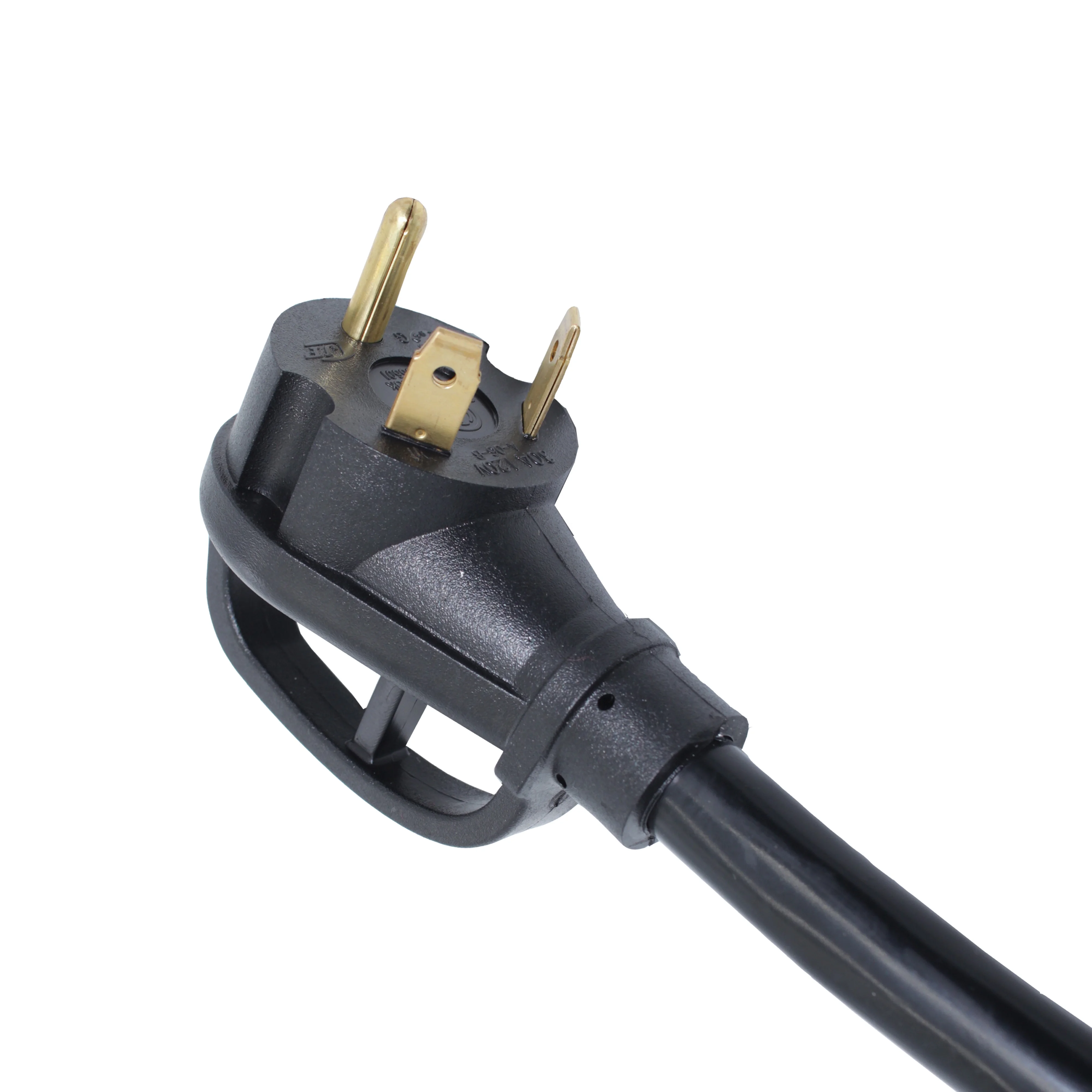 30 Amp Tt-30p 30a Plug 3 Wire 10 Gauge 10/3 Heavy Duty Rv Power ...