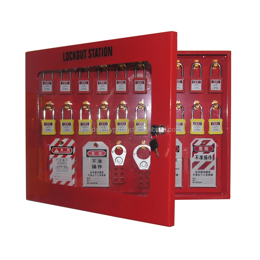 Breed Wall-mounted Lockout Metal Loto Station Lock Box - Buy Metal Loto ...