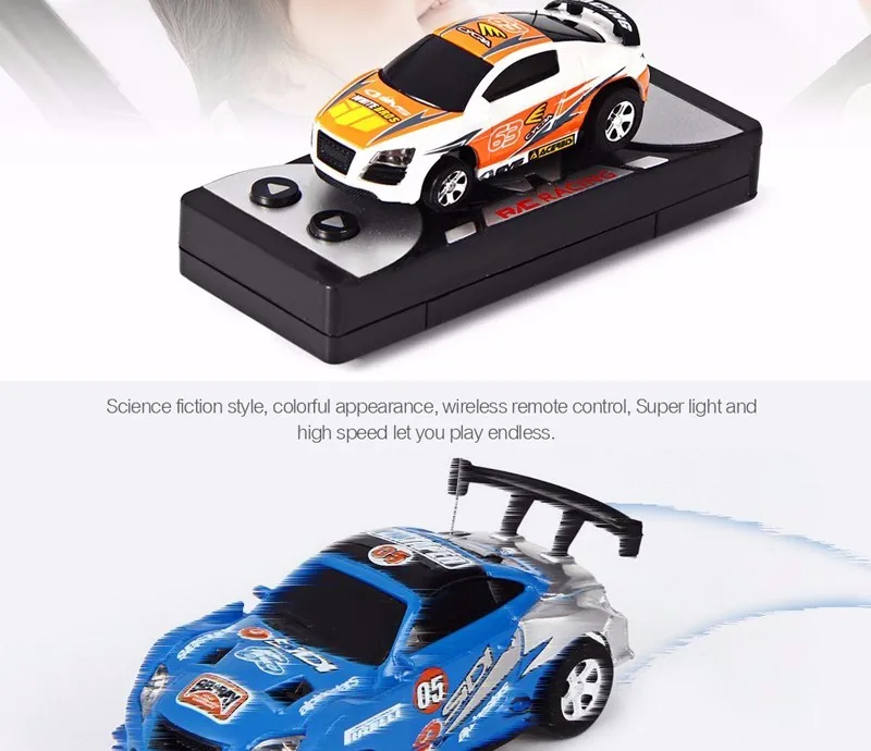 Wltoys 2015-1A Coke Can Mini RC Car - Multi-Color Racing Toy