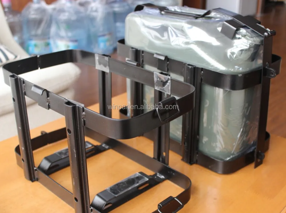 Black Metal Jerry Can Holder - Buy Jerry Can Holder,Metal Brackets For ...