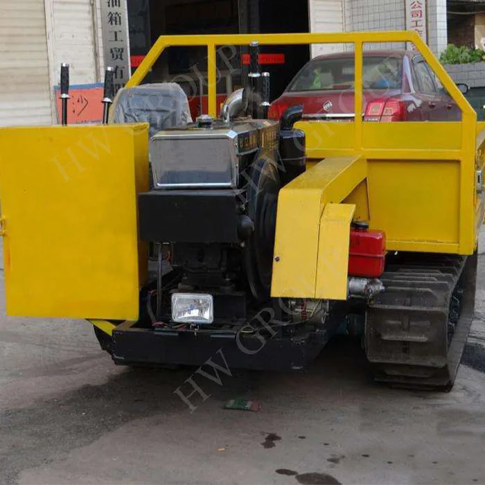 Ride On Mini Crawler Dump Truck 2ton Capacity Mini Track Dumper In The ...