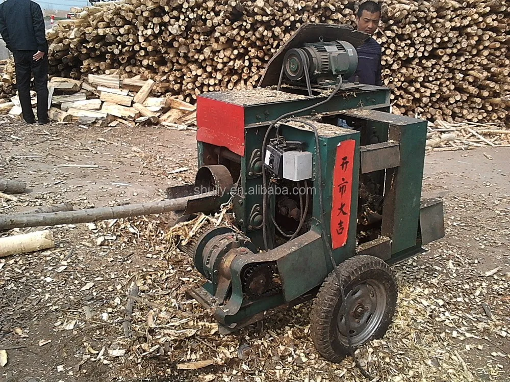 Wood Tree Log Debarker Machine | Tree Log Bark Peeling Machine | Wood ...