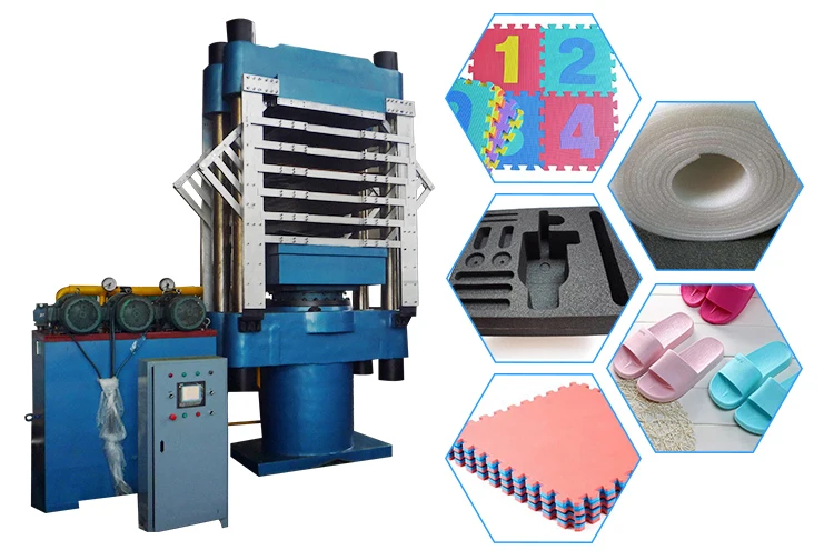 Hot Sale Eva Foam Sheet Hydraulic Press Machine - Buy Eva Foaming ...