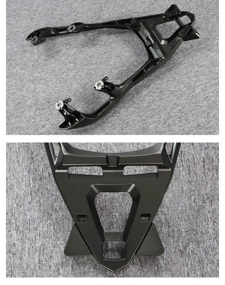 Motorcycle Aluminum Rear Luggage Rack Holder Shelf Bracket For Yamaha ...