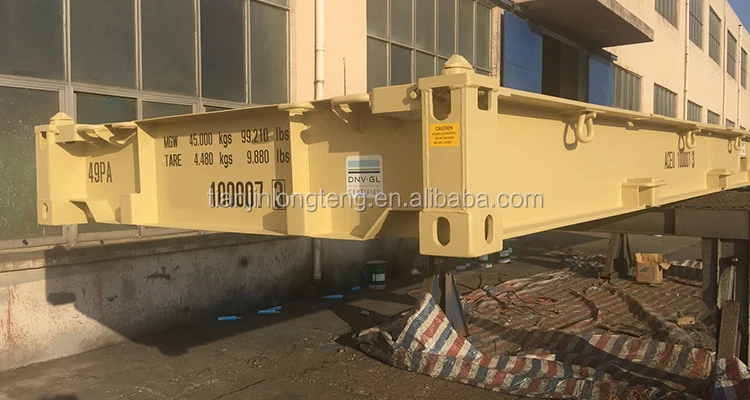 Wooden Or Steel Floor Bolster 40ft Platform Container - Buy 40ft ...