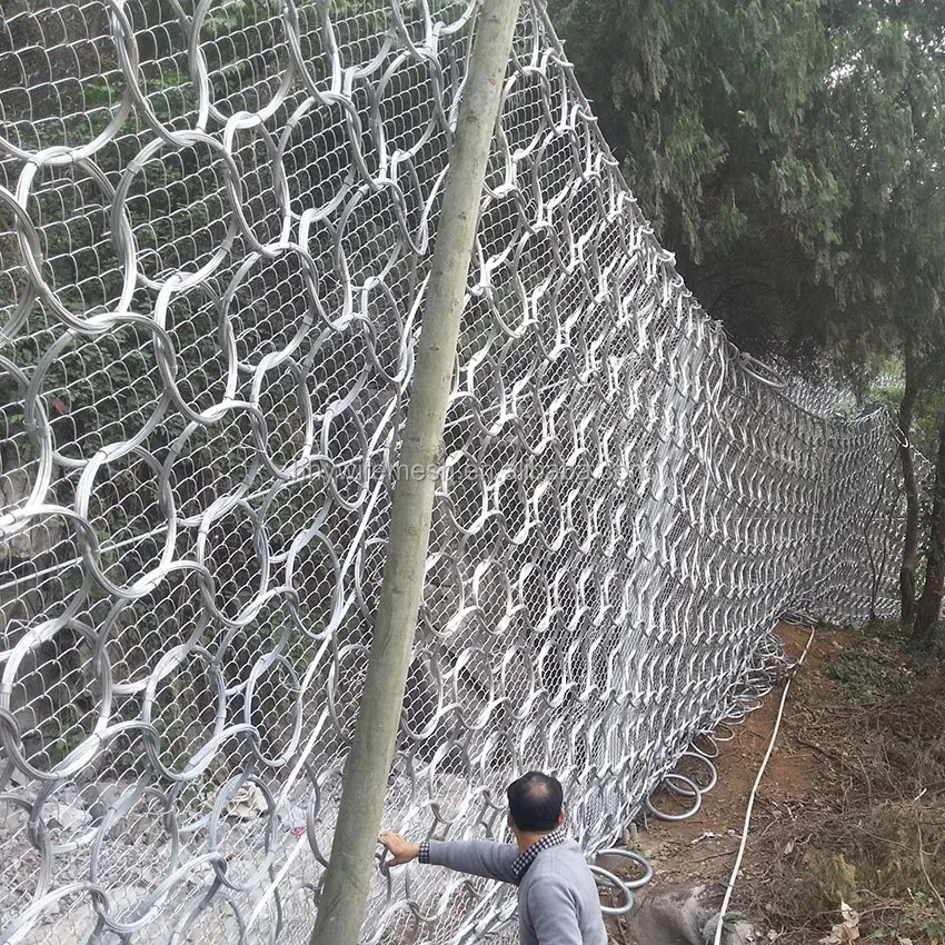 Hexagonal Metal Fence Mesh for Slope Protection & Landslide Prevention