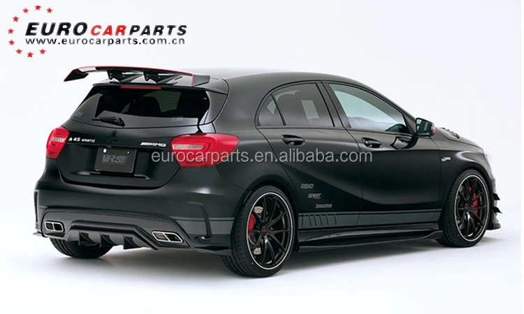 W176 GT Rear Wing - Carbon Fiber A45 Spoiler for MB A-class