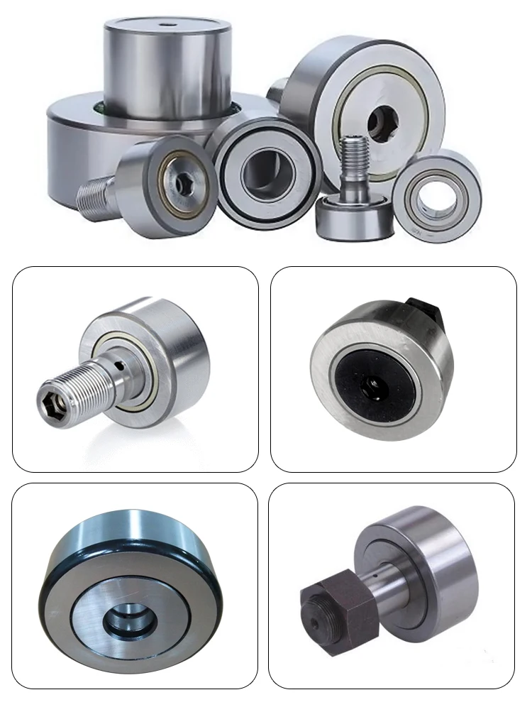 CF8 Curve Rollers - High Precision Cam Follower Bearings