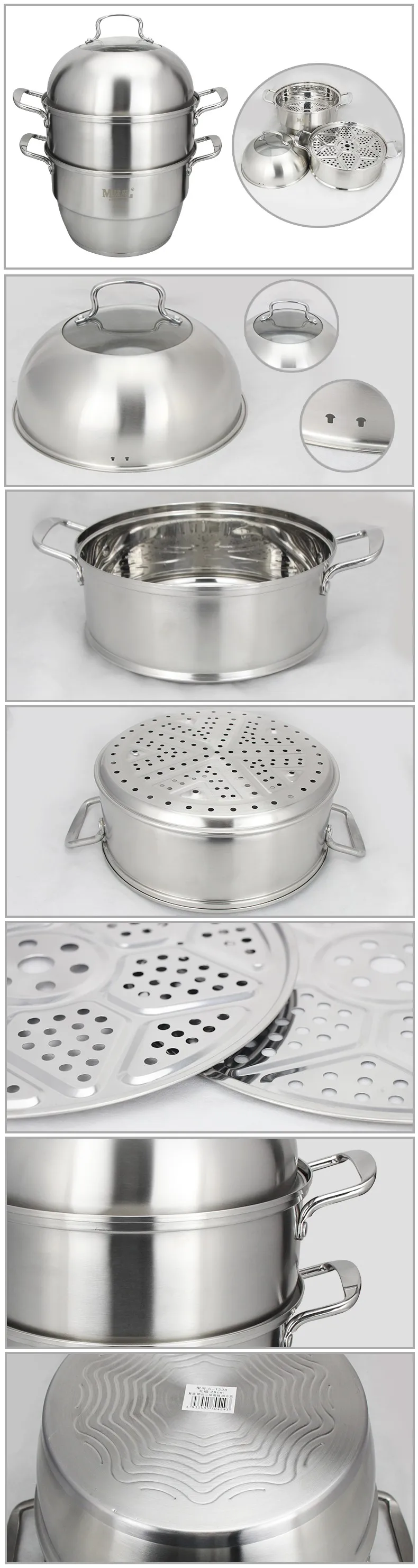 High Quality Multi-purpose Food Steamer Steam Bun Steamer Stainless ...