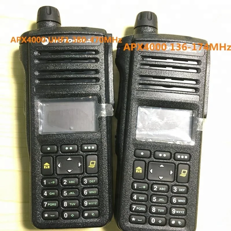 Wakie Talkie P25 Apx2000 Uhf Vhf 800m Radio 3-5km Portable Handheld ...