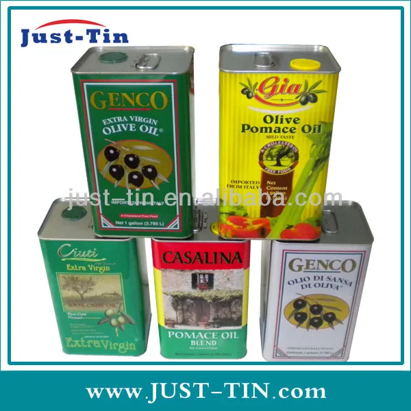 Easy Open Three Piece Food Cylindrical Metal Can For Canned Food - Buy ...