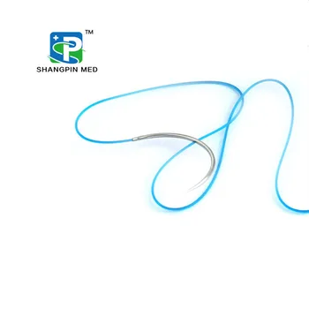 Non-absorbable Blue Monofilament Nylon Suture Thread With Needle For ...
