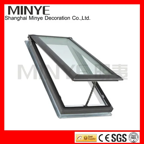 Pretty Aluminum Metal Frame House Roof Glass Skylight