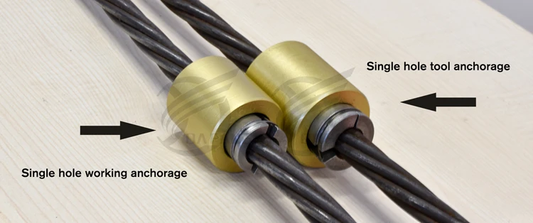 Presetressed Anchorage Device Mono Strand Anchor And Wedge 40 Cr ...