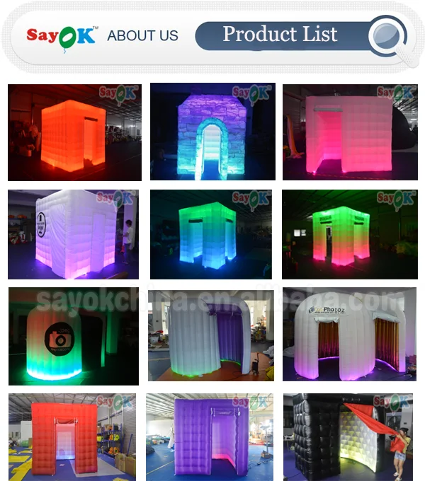 Blow up Photo Booth - Inflatable Frame & Props for Party