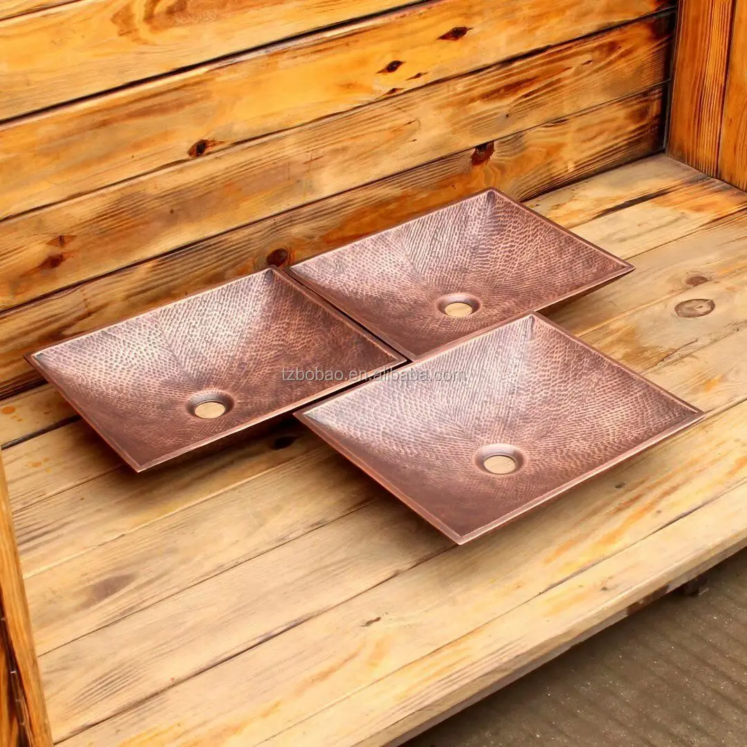 Round Antique Brass Copper Hand Washing Basin - Buy Bathroom Bronze ...