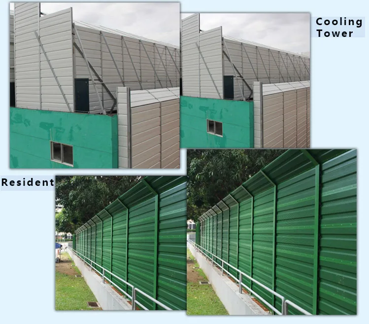 Sound Barriers Fence Glass Acoustic Noise Protection Wall Mass Loaded ...